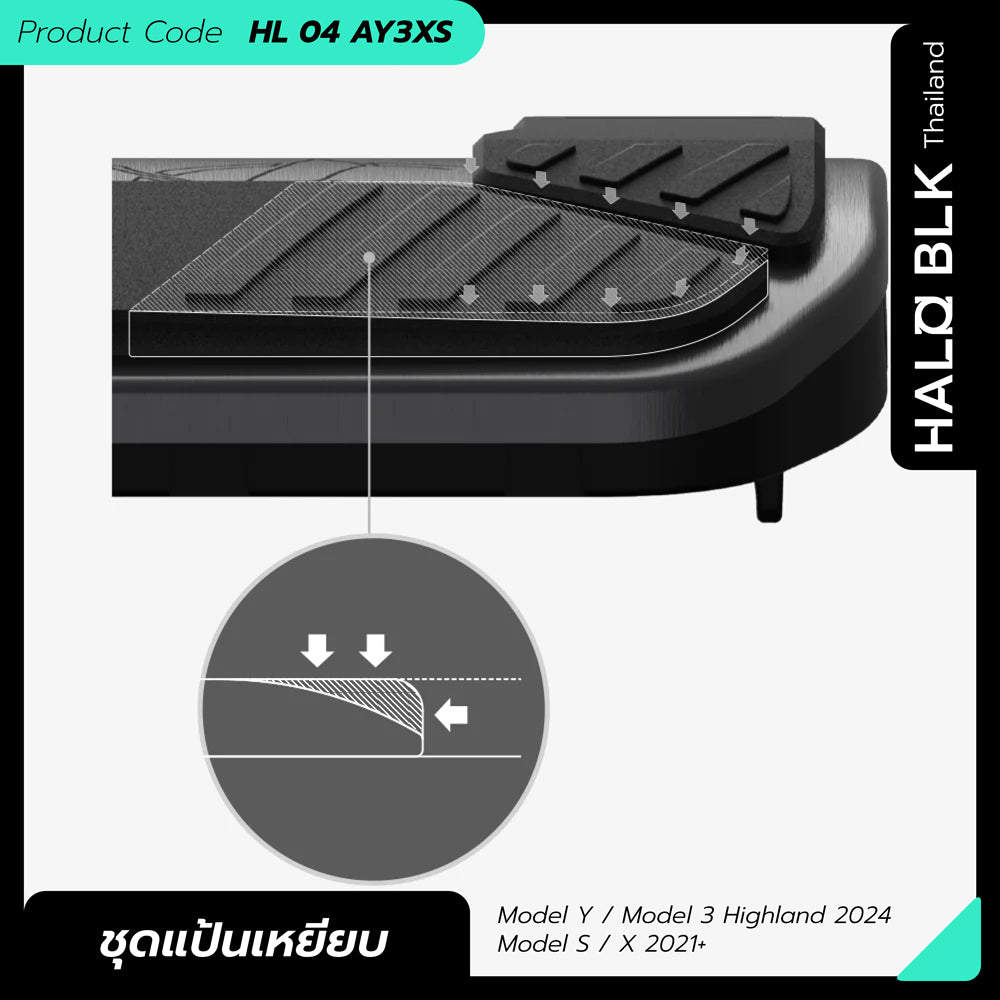 HALOBLK Alloy Pedals – ROCKTANK THAILAND