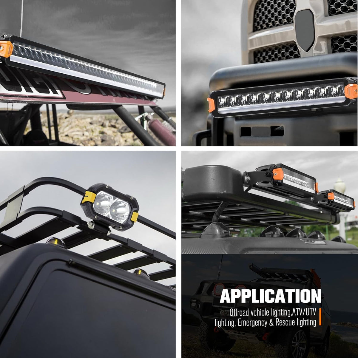 1x21 inch single row led light bar with DRL – ROCKTANK THAILAND