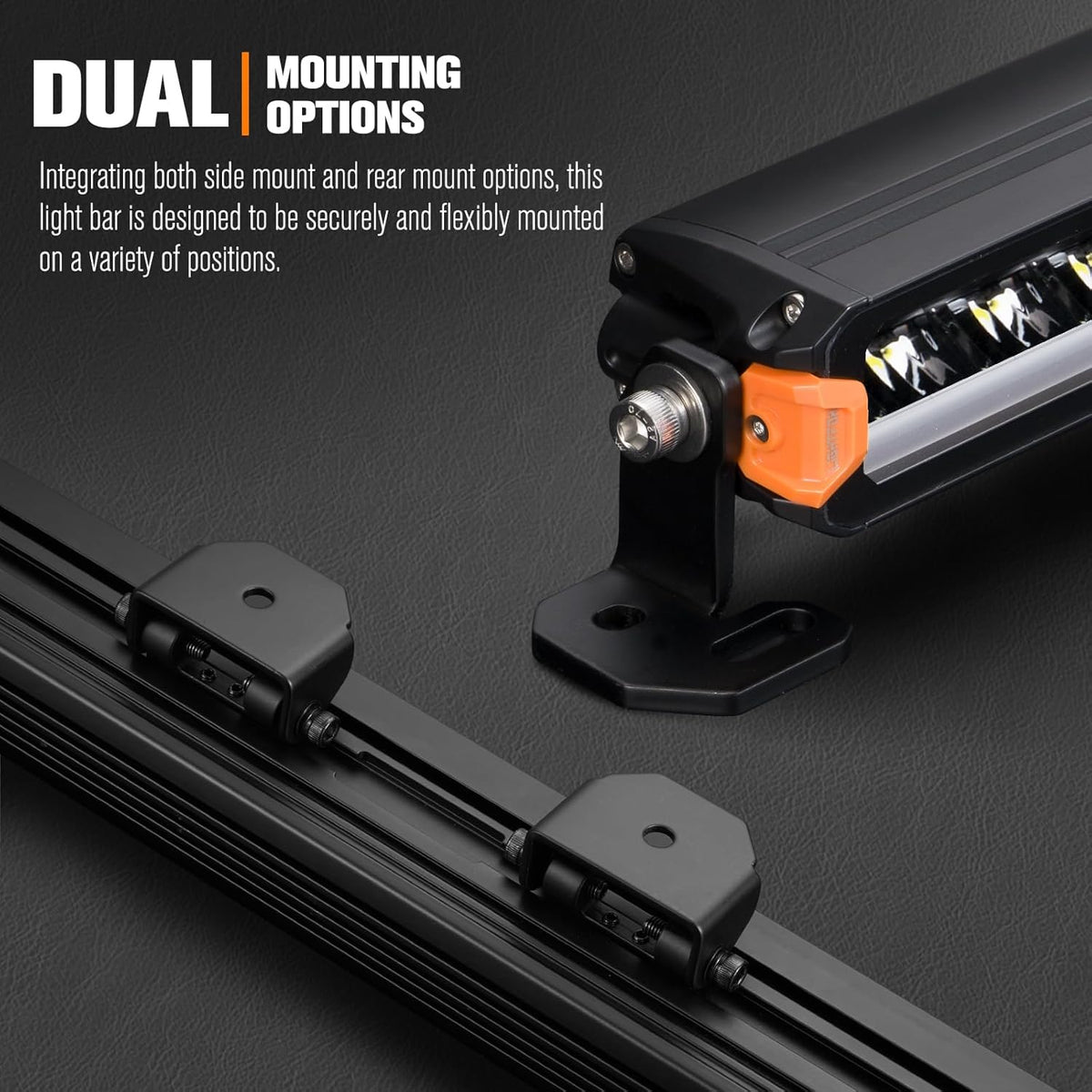 1x50 inch single row led curve light bar with DRL – ROCKTANK THAILAND