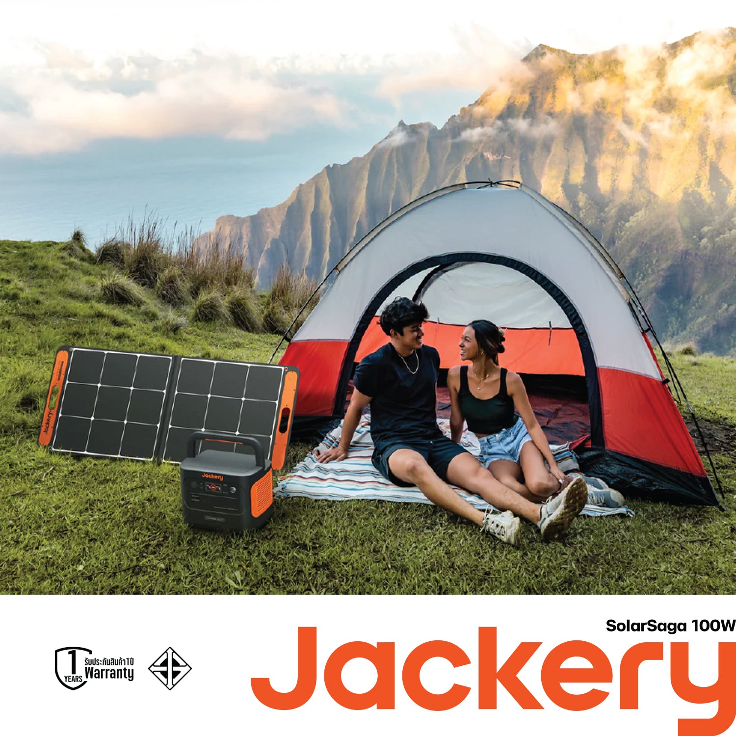 Jackery Solar Saga 100W – ROCKTANK THAILAND